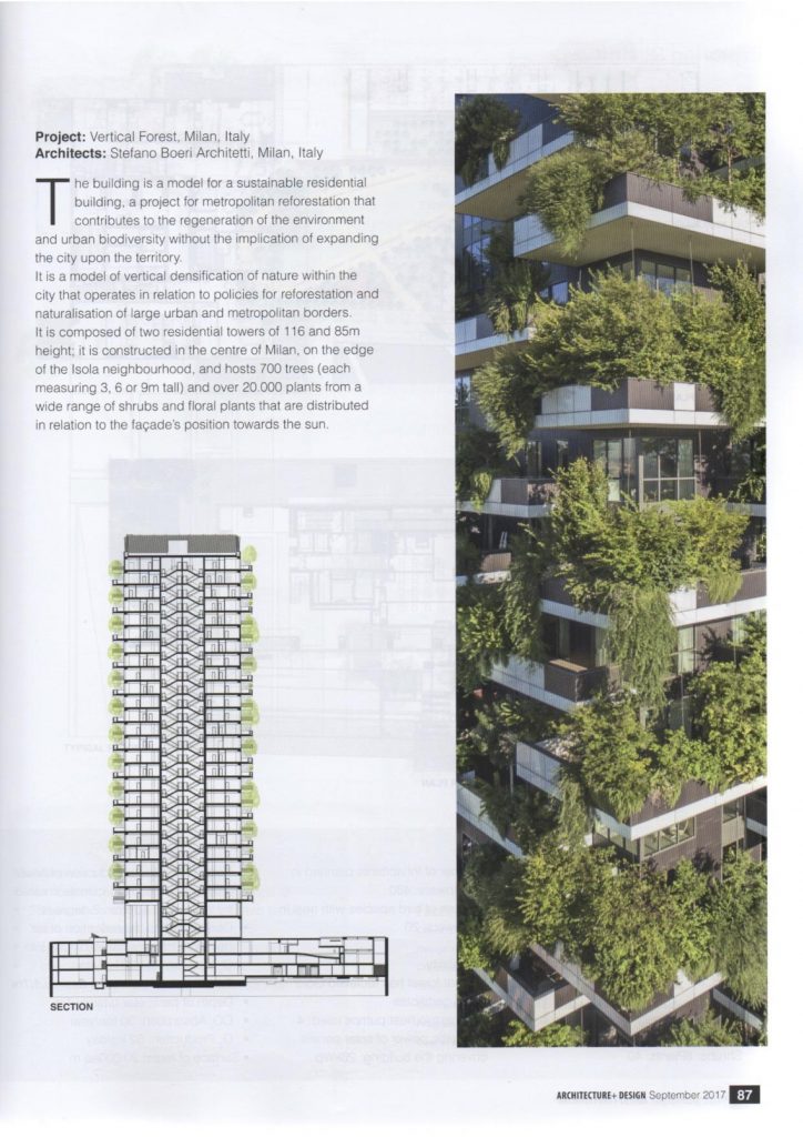 ARCHITECTURE + DESIGN INDIA | THE VERTICAL FOREST | Stefano Boeri ...