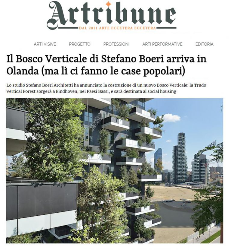 Trudo Vertical Forest | Stefano Boeri Architetti