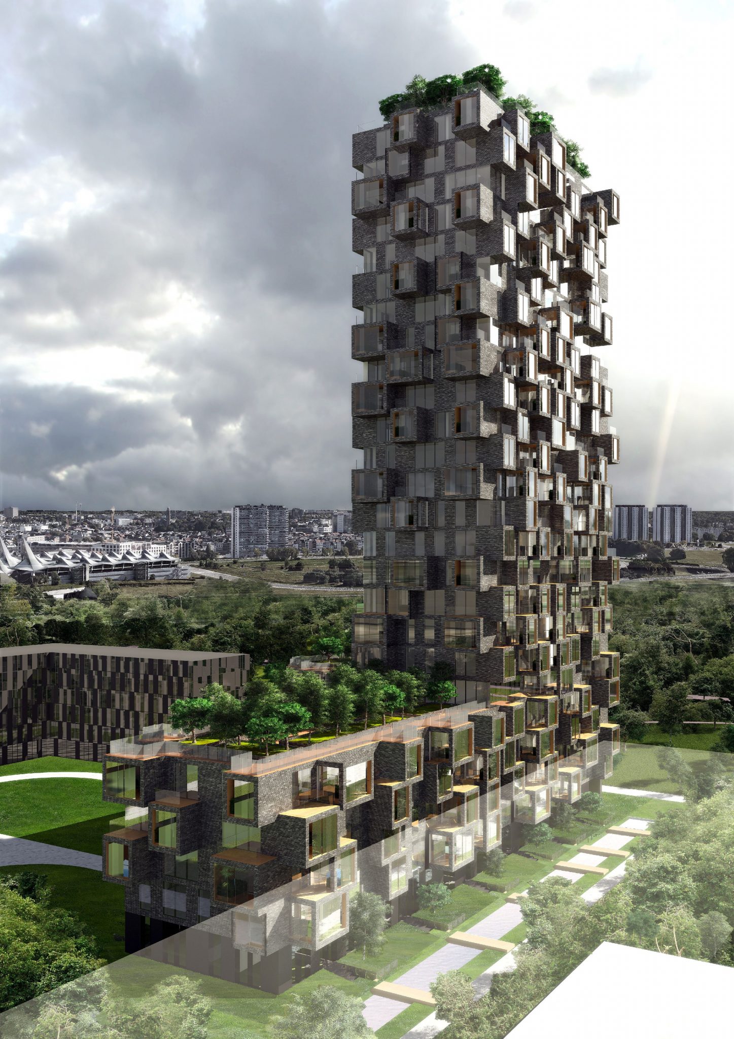 Urban Tower | Antwerp | Stefano Boeri Architetti