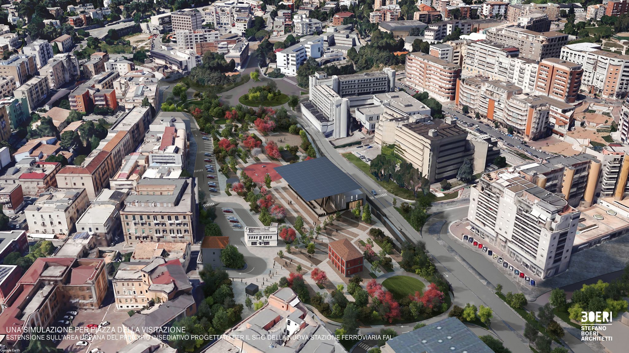 matera fal central station | Stefano Boeri Architetti