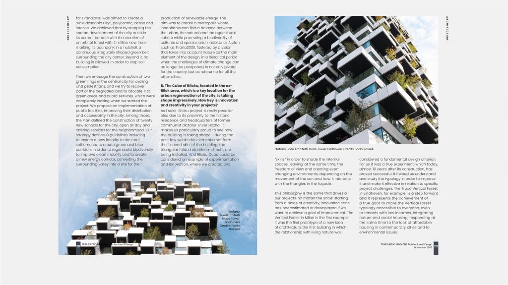 Tirana Riverside | Albania | Stefano Boeri Architetti