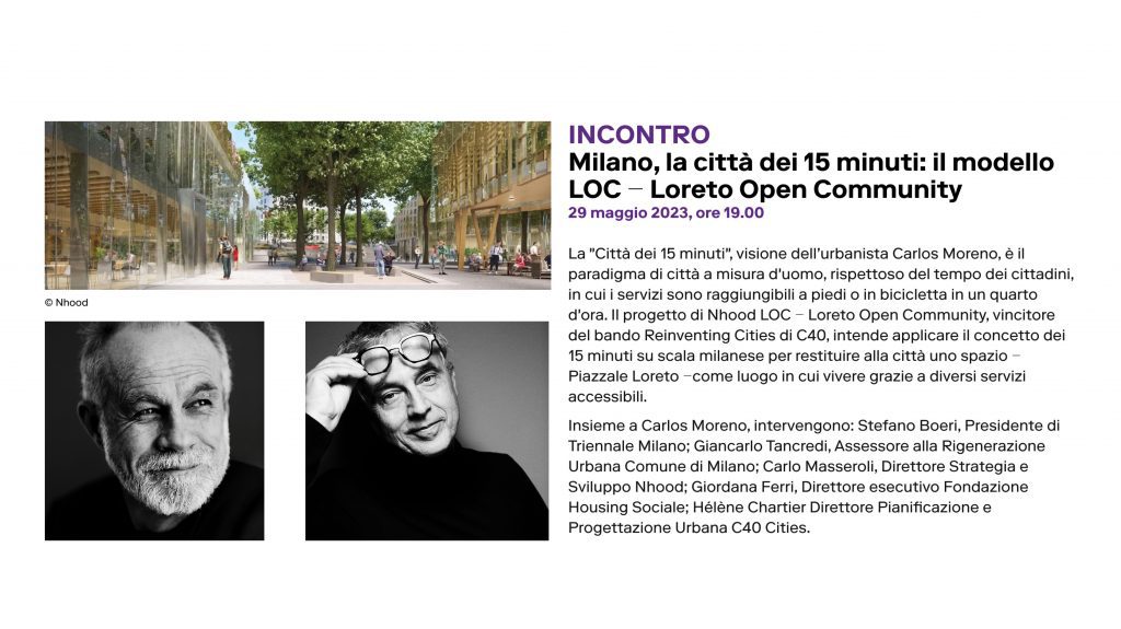 city of 15 minutes | stefano boeri | Stefano Boeri Architetti