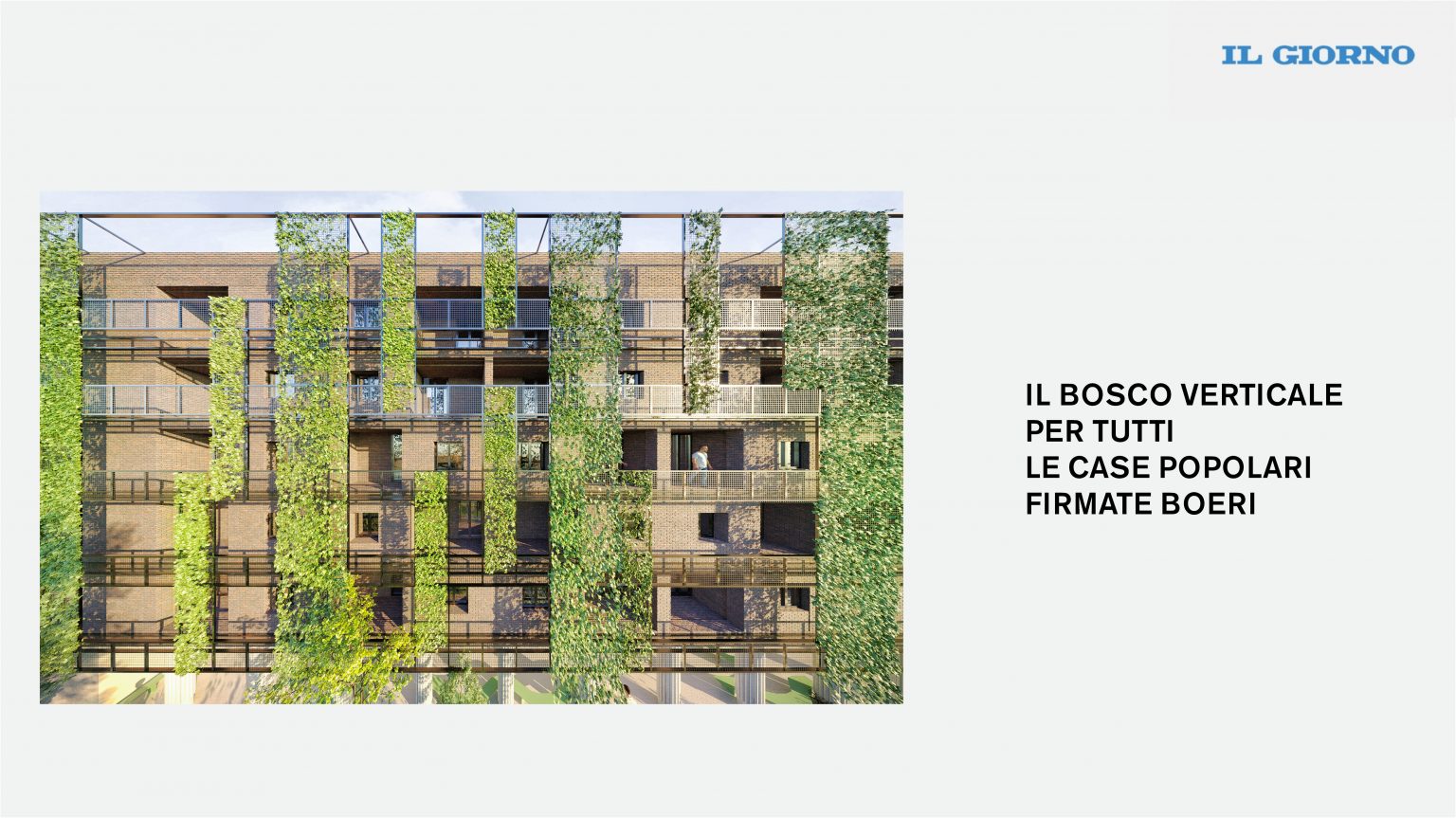 il giorno | redevelopment of aler houses | Stefano Boeri Architetti